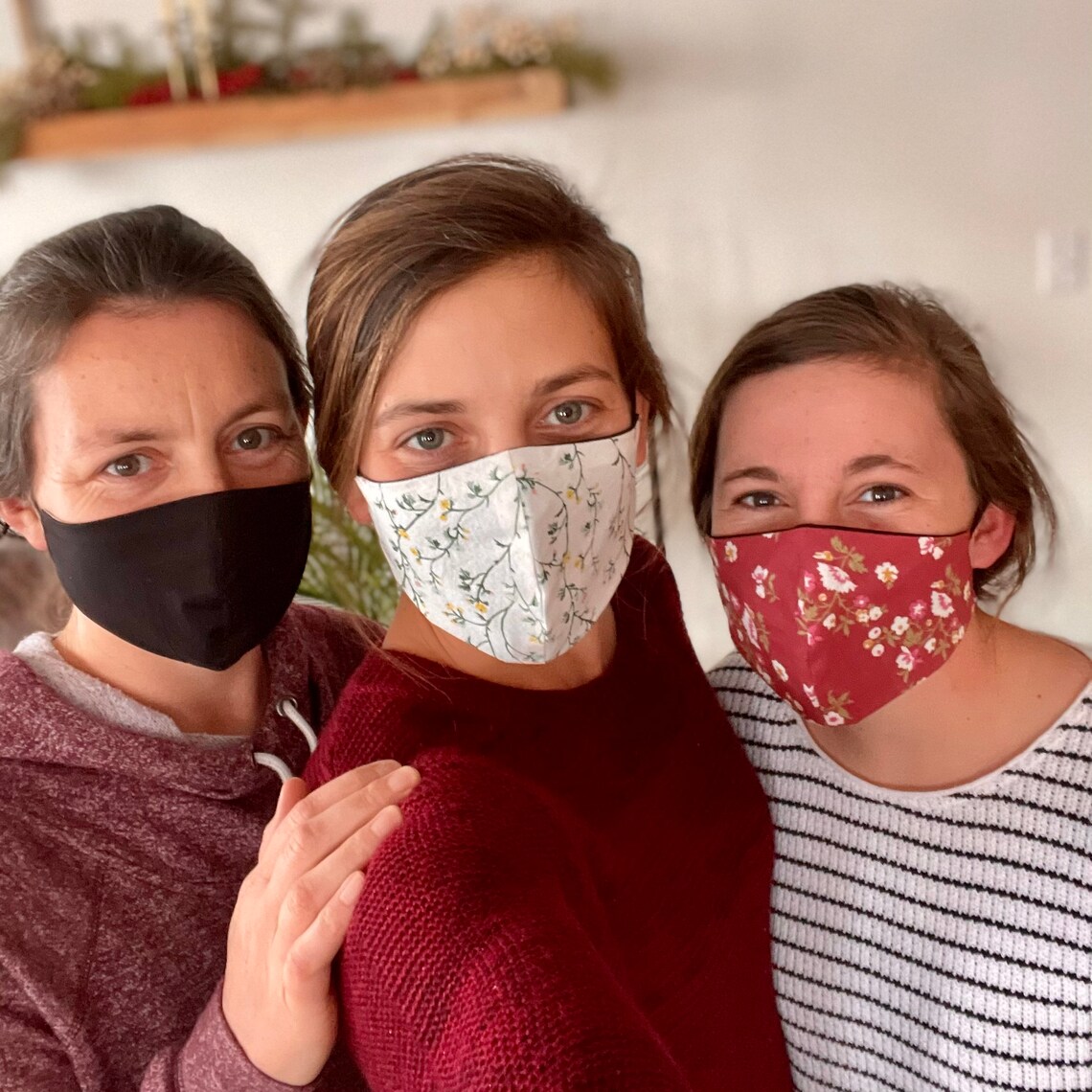 Adjustable Face Maskadjustable Fabric Maskreusable Face - Etsy