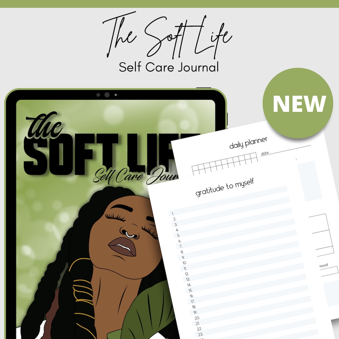 The Soft Life Self Care Planner Digital Planners - Etsy