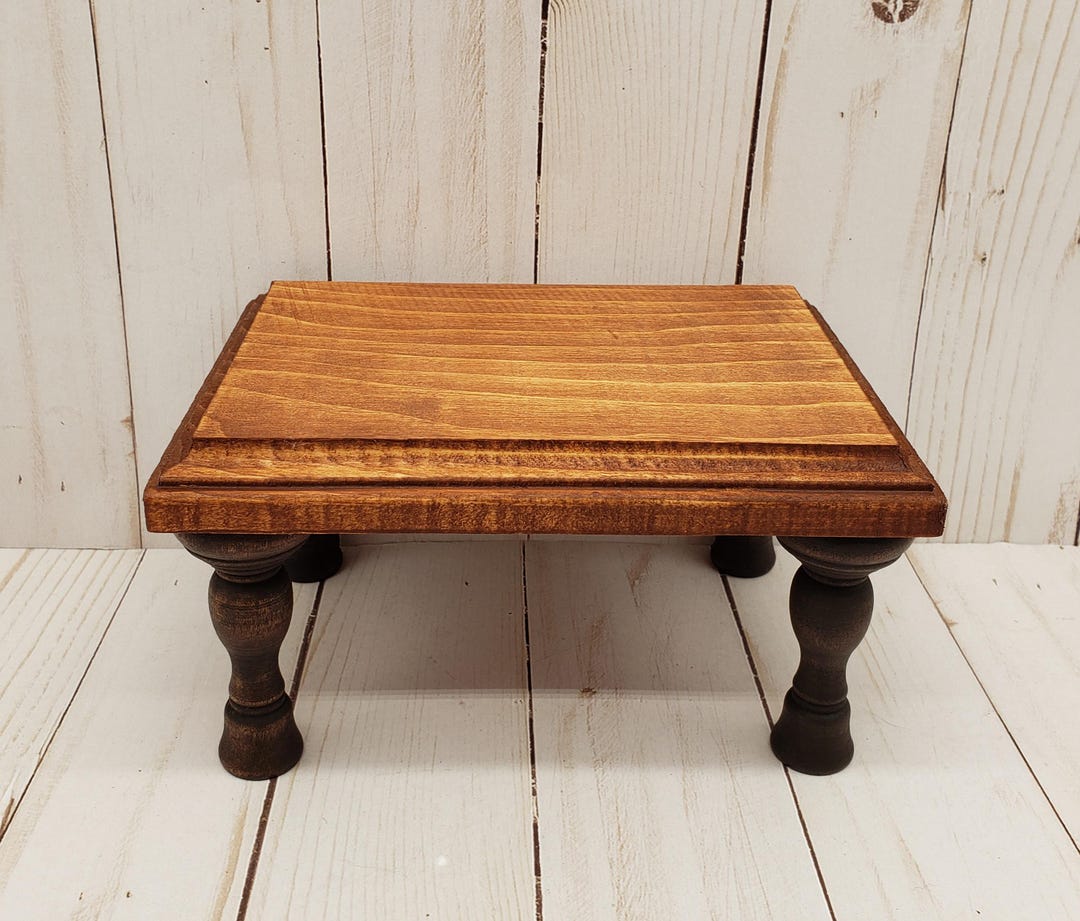 Rustic Wood Riser, Stand, Pedestal, Farmhouse Table Decor, Rustic ...