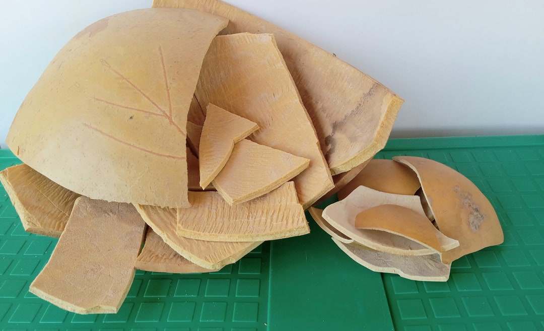 Handcrafted Broken Calabash Pieces for DIY Hard Shell and Lightweight ...