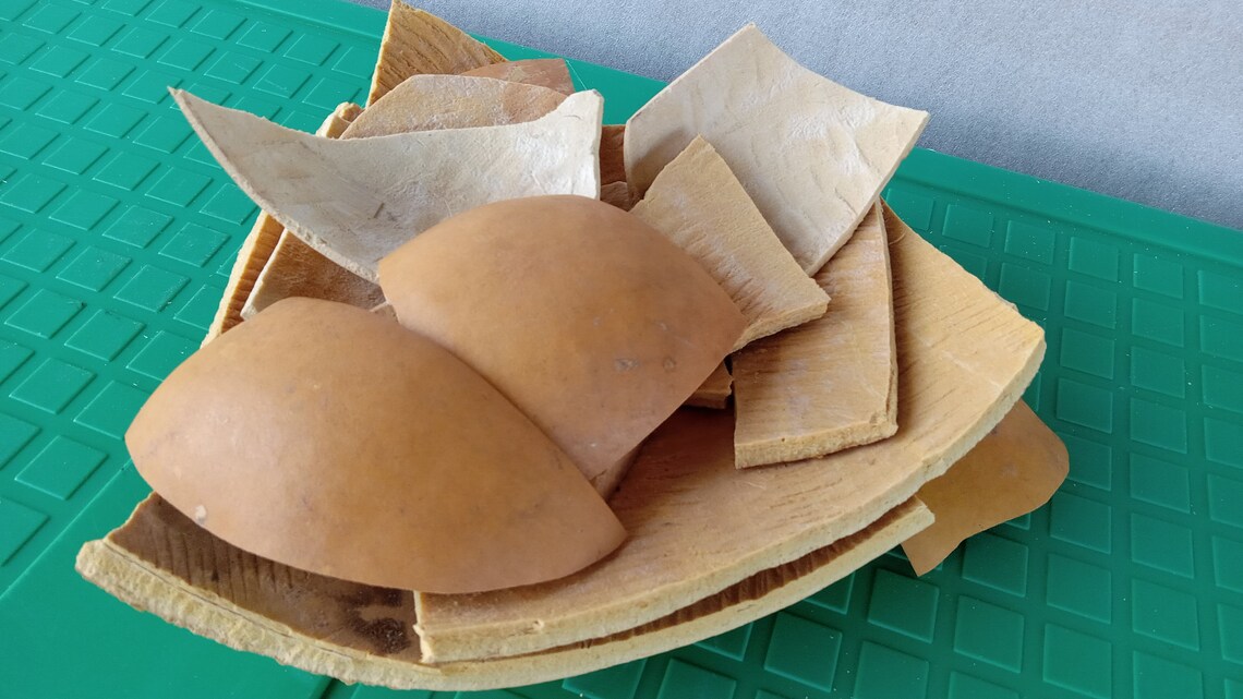Handcrafted Broken Calabash Pieces for DIY Hard Shell and Lightweight ...