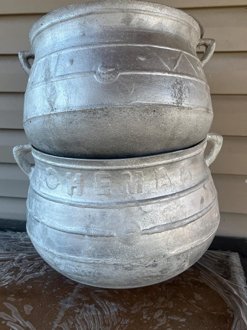 Traditional Handmade Cooking Pots From West Africa, Dadesen, Iron Cook ...