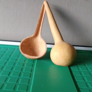 Natural Hand-made Calabash Ladle/spoon From West Africa. (1 Piece) - Etsy