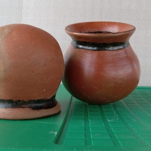 Natural Hand-made Clay Pots From West Africa for Boiling Herbs and ...