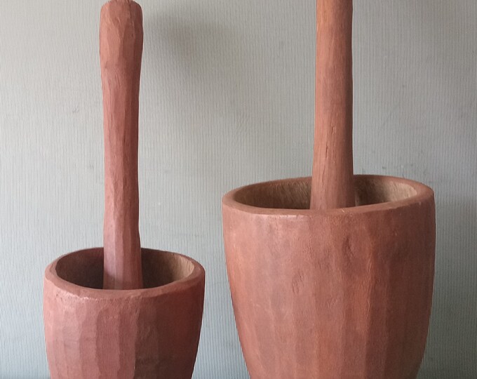Traditional African Mortar and Pestle for Pounding Edible Foods,spices and Herbs. - Etsy