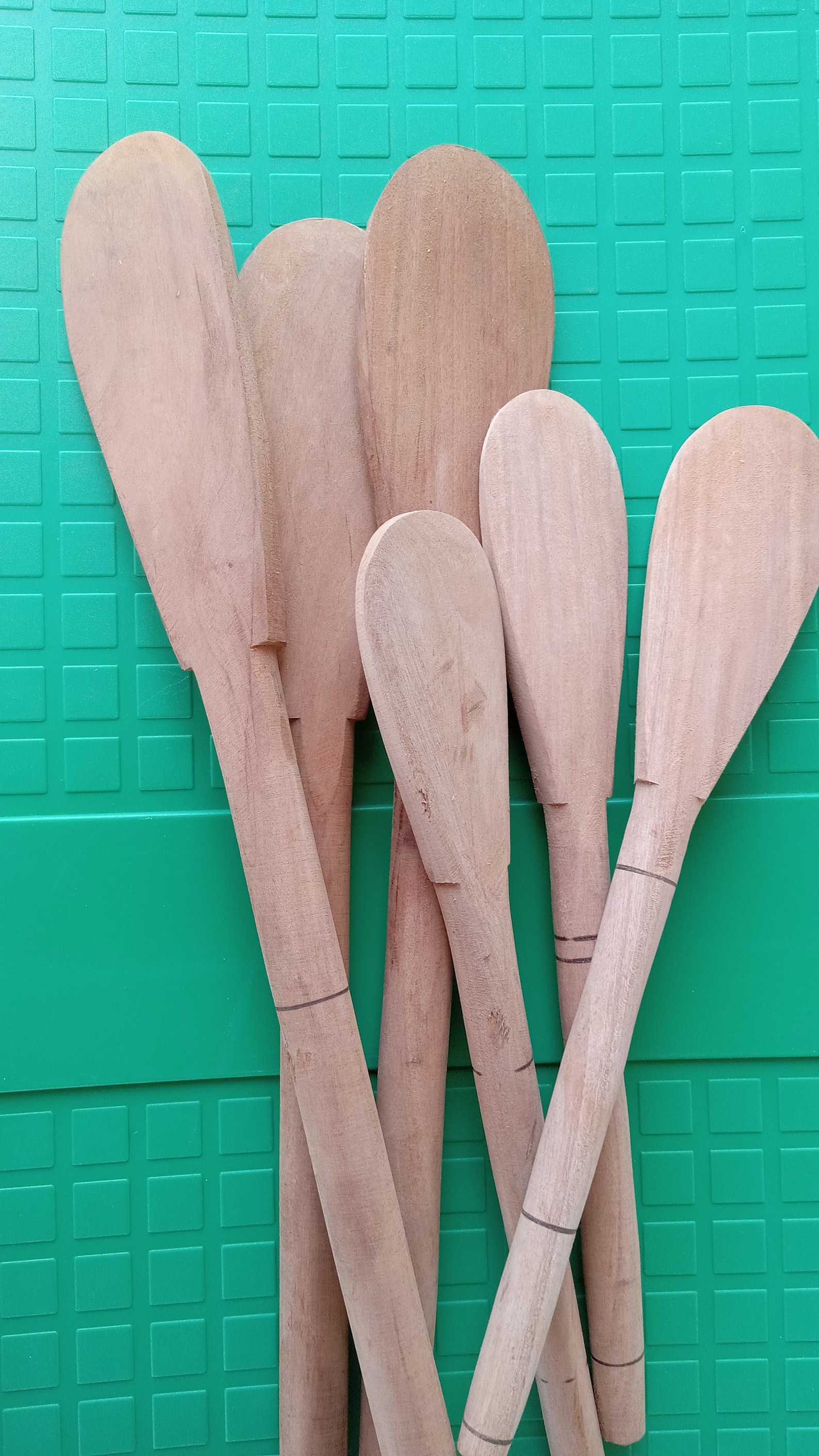 Handmade Wooden Fufu Paddle/ WOODEN SPATULA.: West African Cooking Tool ...