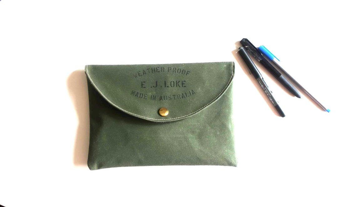 Heritage A5 Size Button Pouch - Etsy