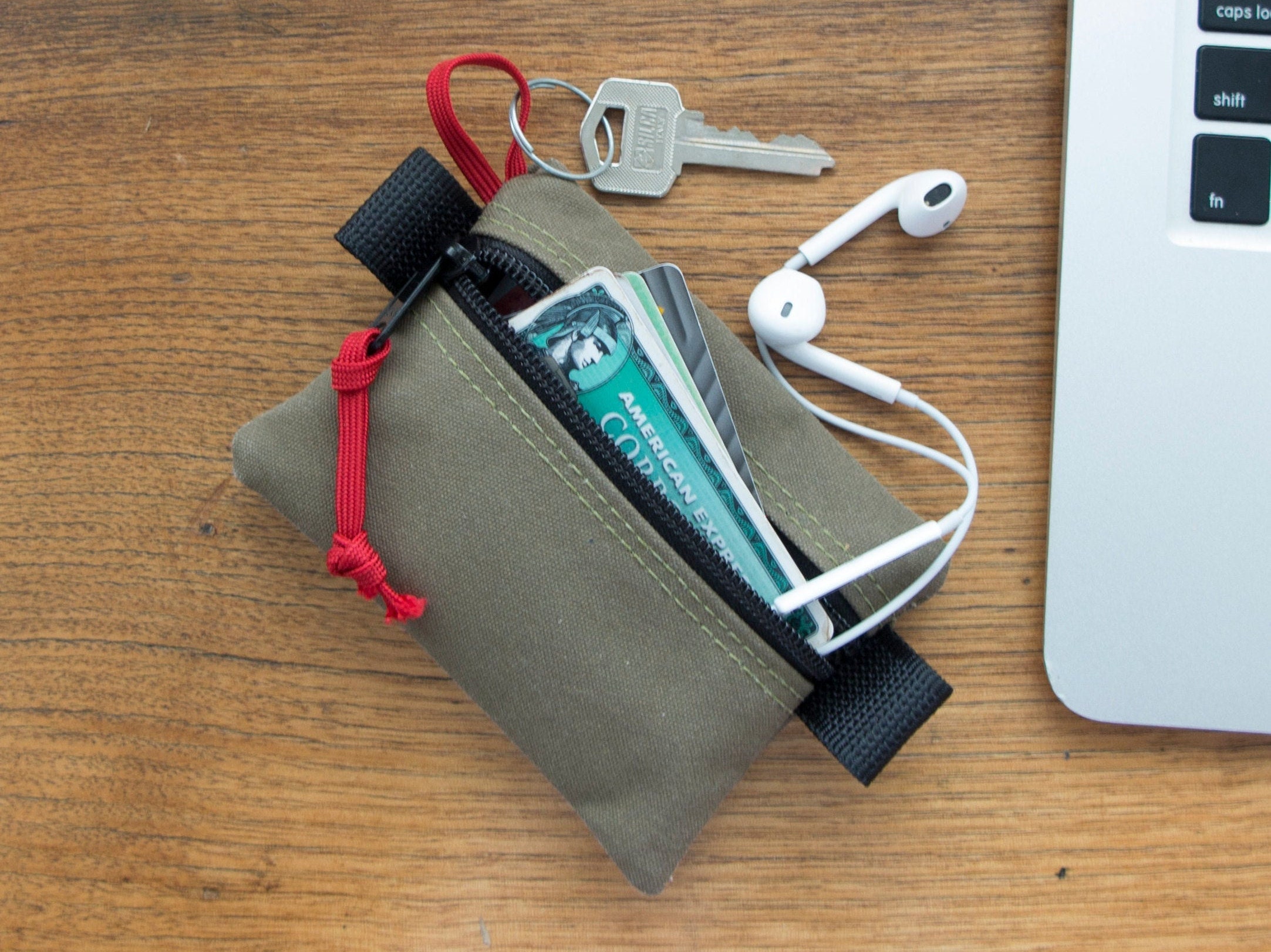 Personalised Canvas Wallet , EDC Pouch , Organiser, Waxed Canvas Zipper ... Personalised Canvas Wallet , EDC Pouch , Organiser, Waxed Canvas Zipper ...