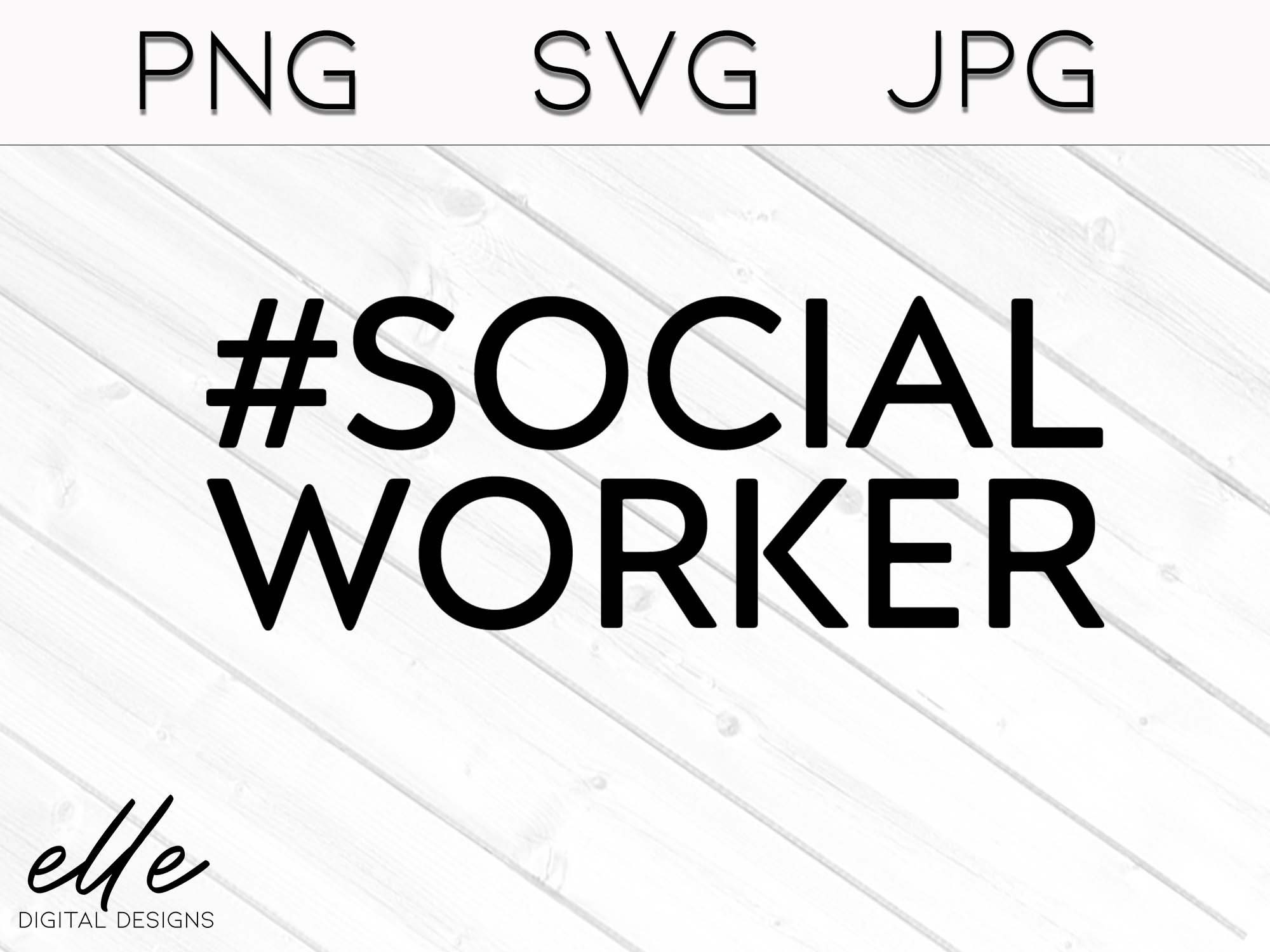 Social Worker Svg Social Worker Png Rsocial Worker Cut Files Social ...