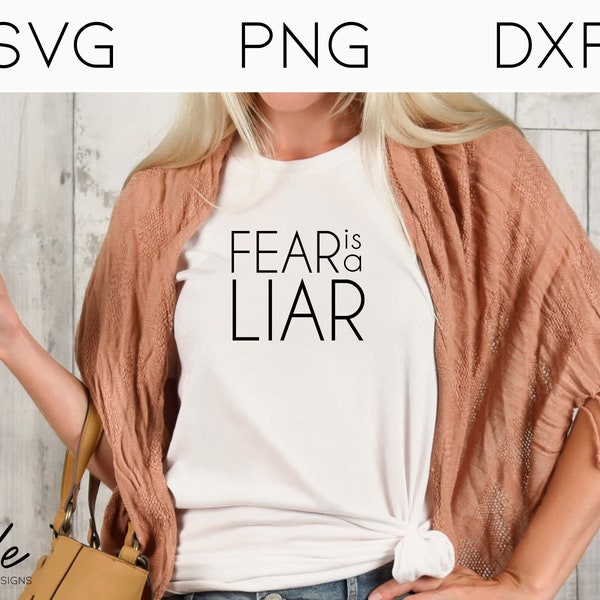 Fear is a Liar - Etsy