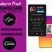 Instagram Profile Business Card Design, IG Profile Business Card ...