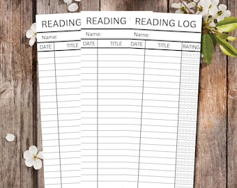 Printable Library Card Bookmark, Reading Tracker, Library Card Reading ...