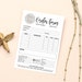 Editable Custom Order Form & Tracker Template, Printable Purchase Order ...