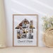 Custom House Home Photo Collage Gift, Housewarming Family Wedding Photo ...