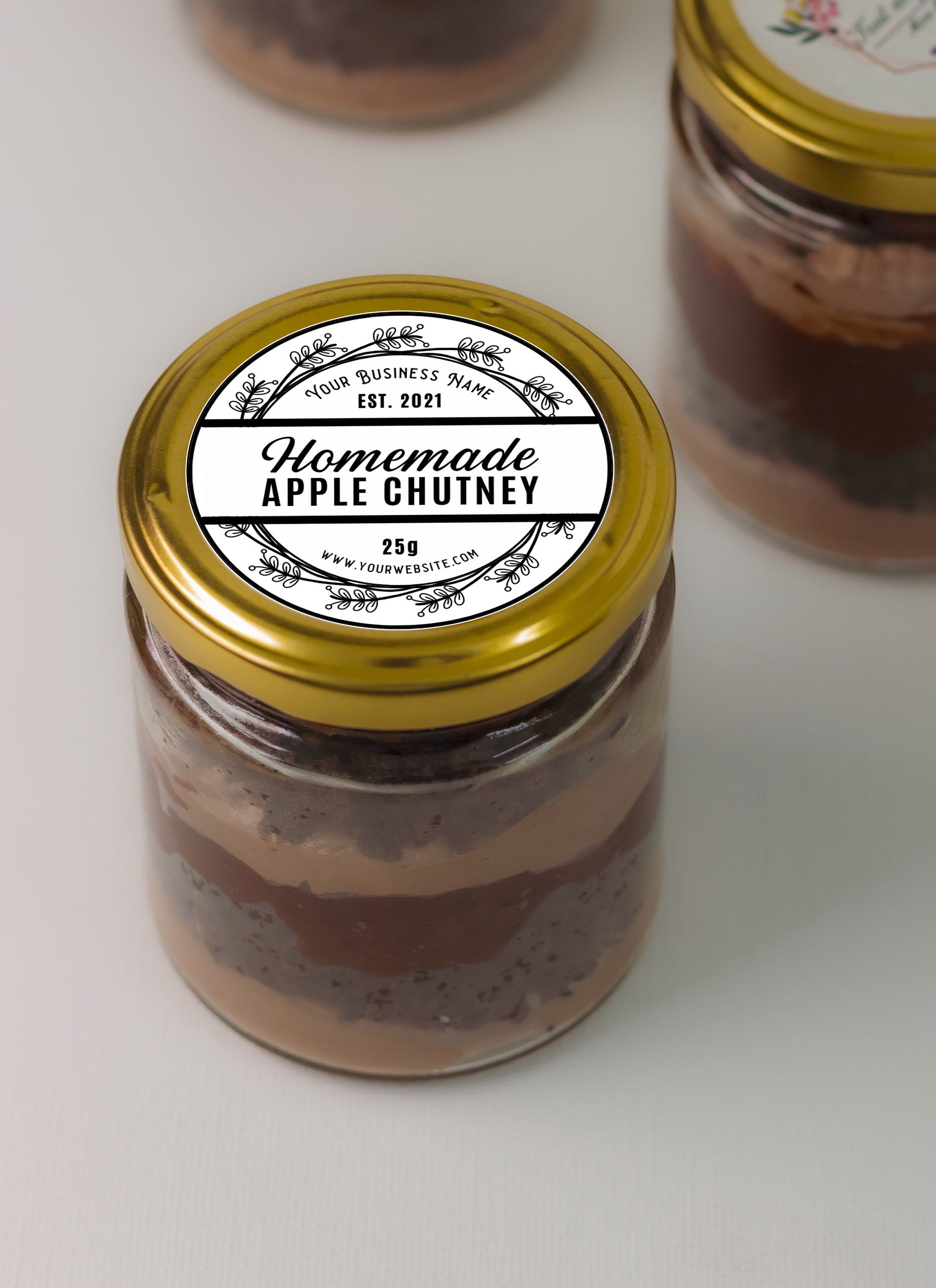 Editable Canning Jam Jar Preserve Labels, Mason Jar Printable DIY Honey ...
