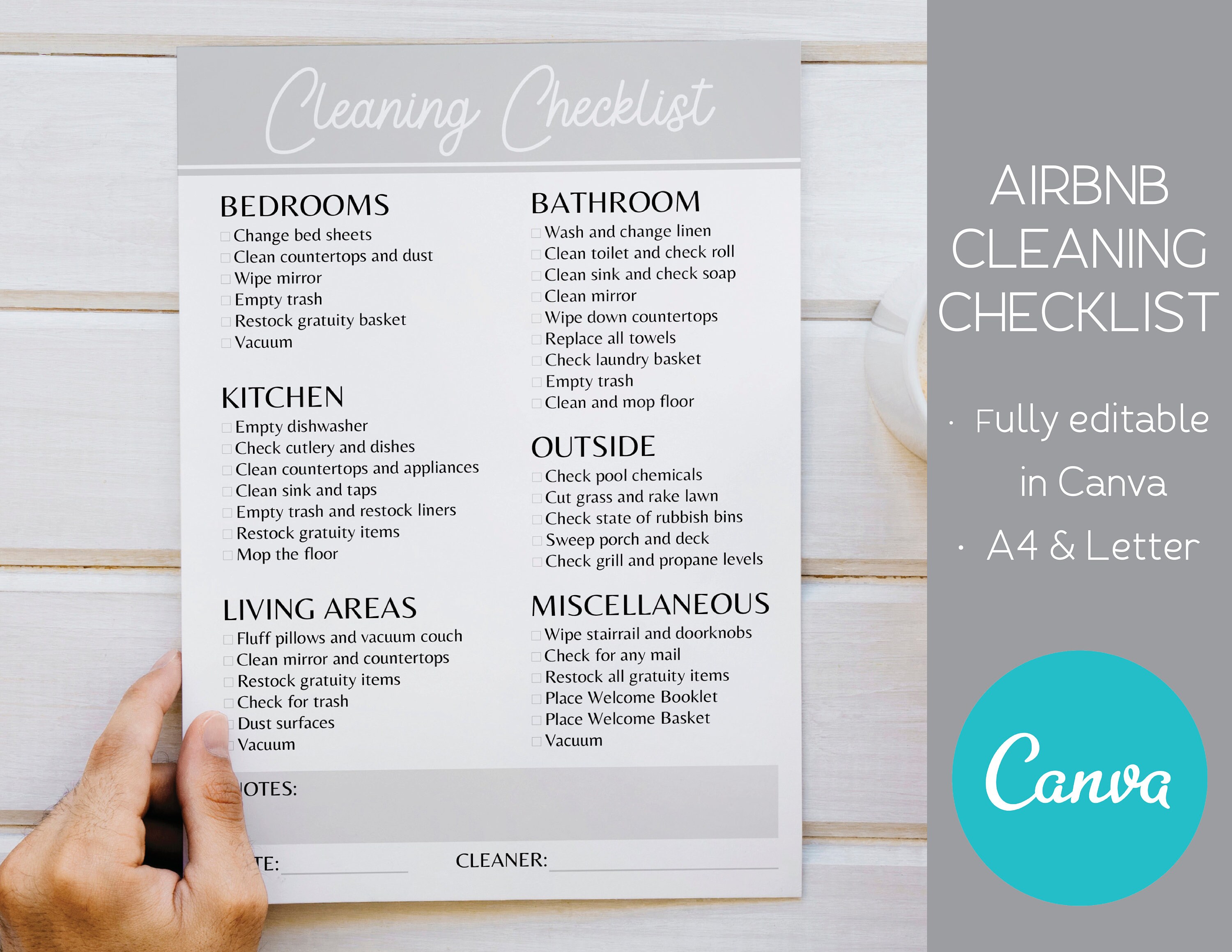 Templates VRBO Cleaning Template Cleaning Checklist Airbnb Vacation Templates VRBO Cleaning Template Cleaning Checklist Airbnb Vacation