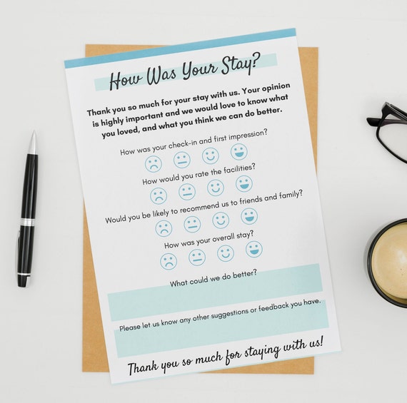 Paper Design & Templates Feedback Comment Card Guest Feedback Form ...