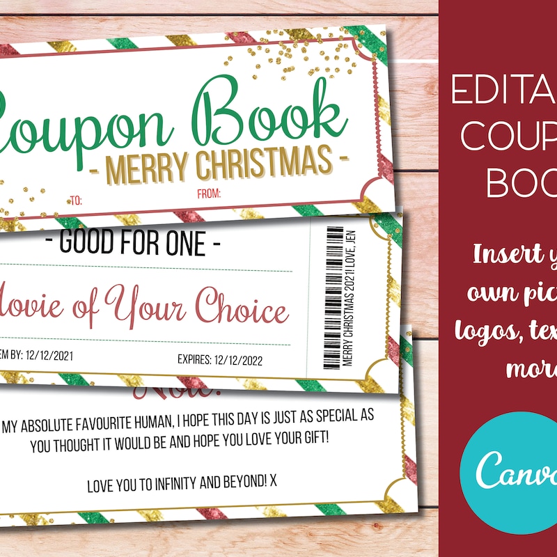 Coupon Book for Boyfriend - Etsy