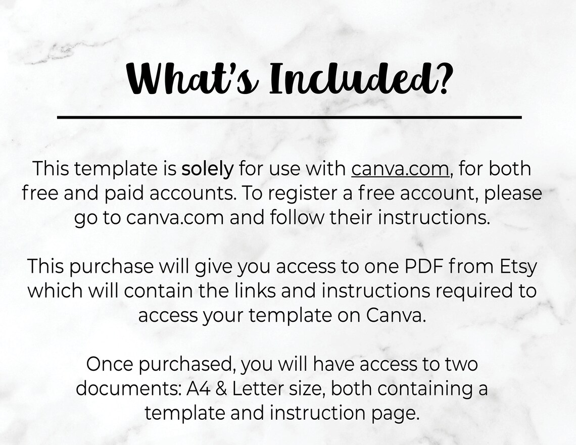 Pink Editable Order Form Custom Template Printable Purchase | Etsy