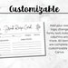Editable Drink Recipe Card Template, Printable Cocktail Bar Recipe Card ...