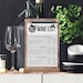 Editable Drinks Wine Bar Menu Sign Template List, Business Wine Menu ...