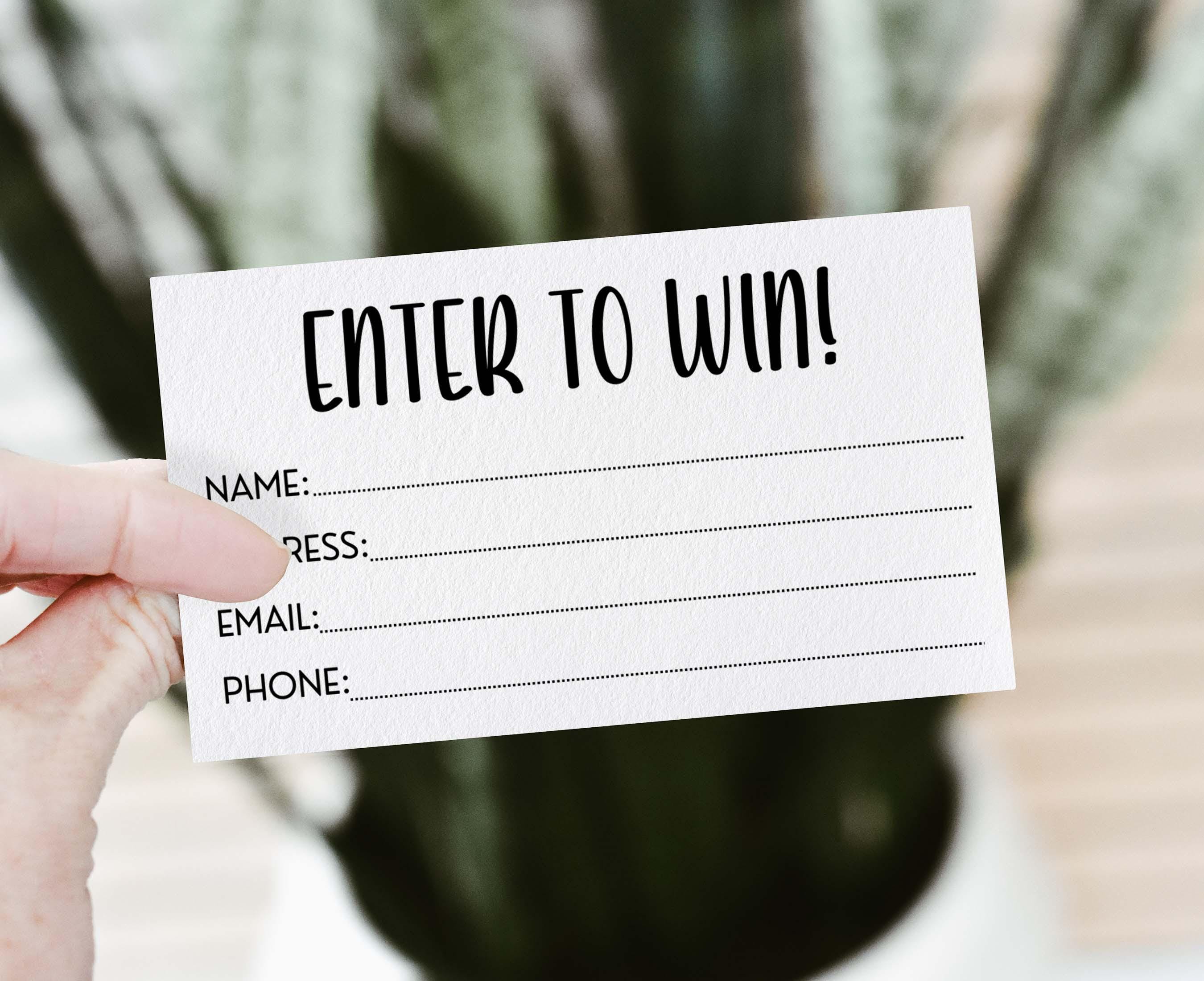 Editable Raffle Event Ticket Template, Custom DIY Surprise Raffle Event ...