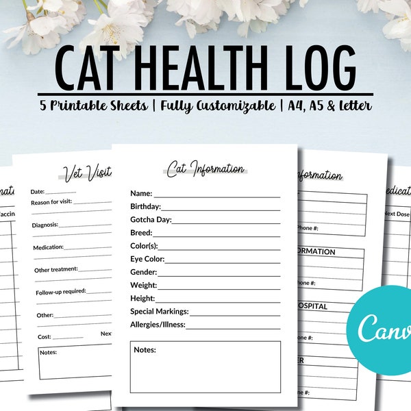 Immunization Record Book - Etsy