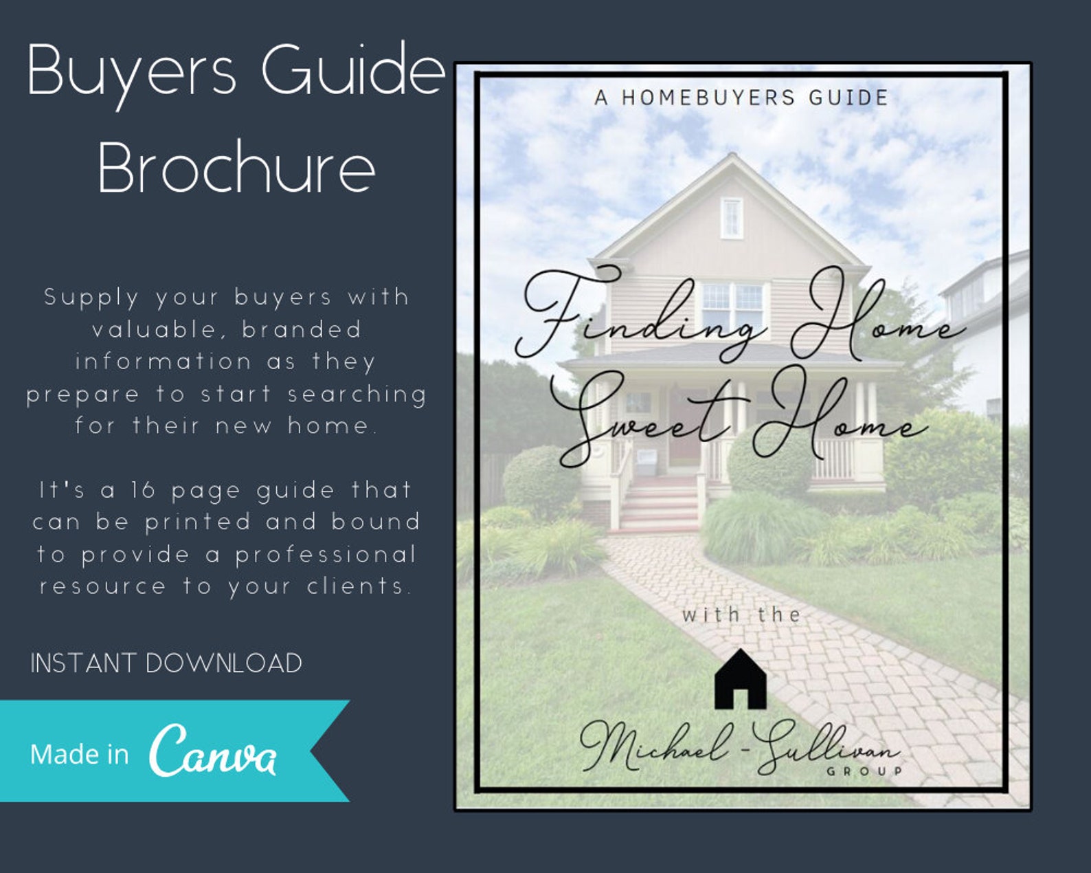 Real Estate Buyer's Guide Buyer Brochure - Etsy