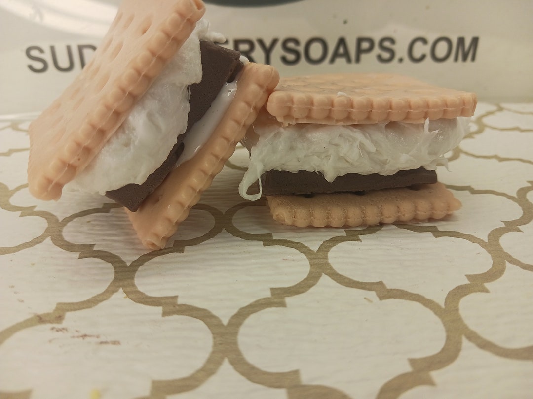 S'mores Soap Bars, Artisan Soap Gifts, Camping Gifts, Cabin Decor ...