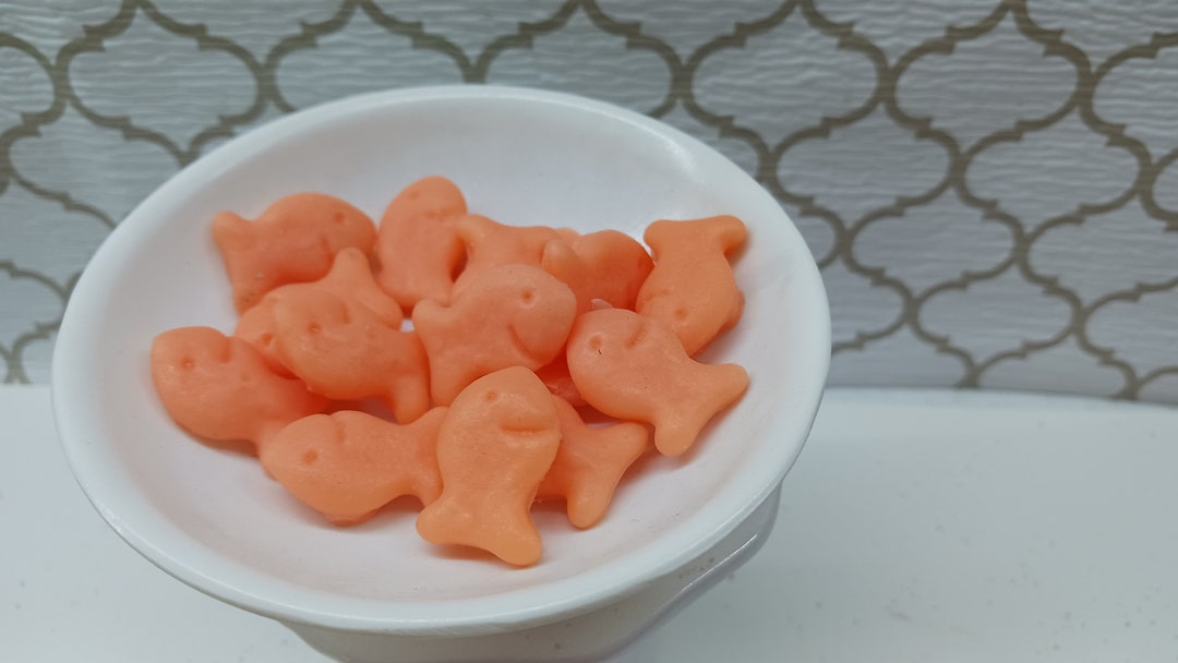 Fish Cracker Soaps, Realistic Food Soap, Food Shaped Soap, Fun Kids ...