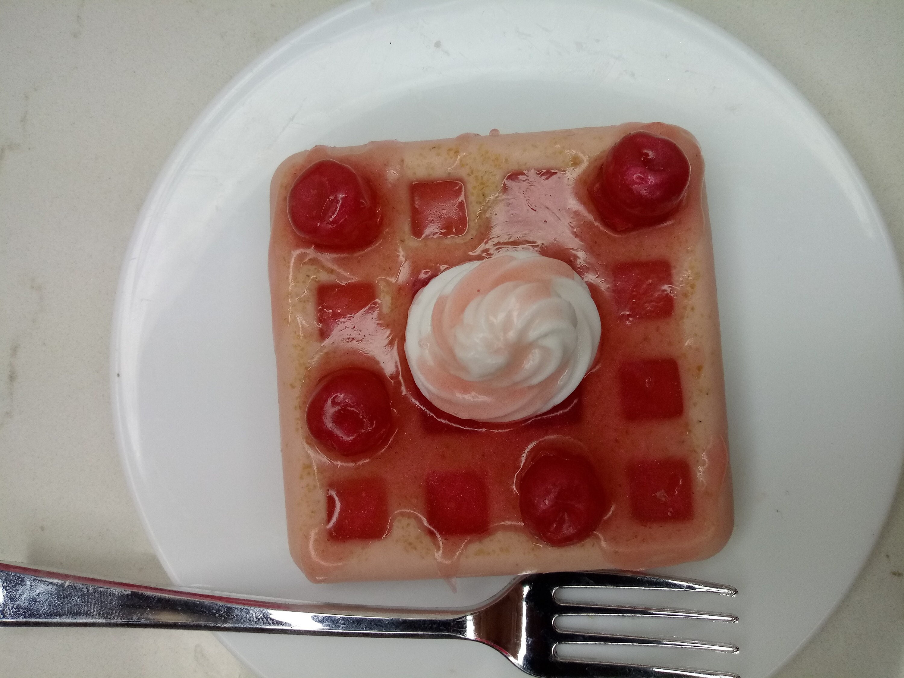 Cherry Dessert Waffle Soap Handmade Soap Food Shaped Soaps - Etsy