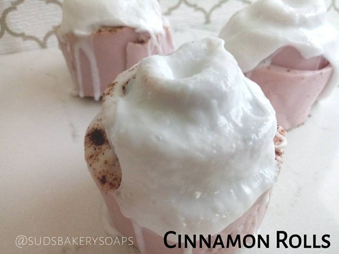 Cinnamon Roll Soap Artisan Soap Hand Crafted Soap Gift - Etsy