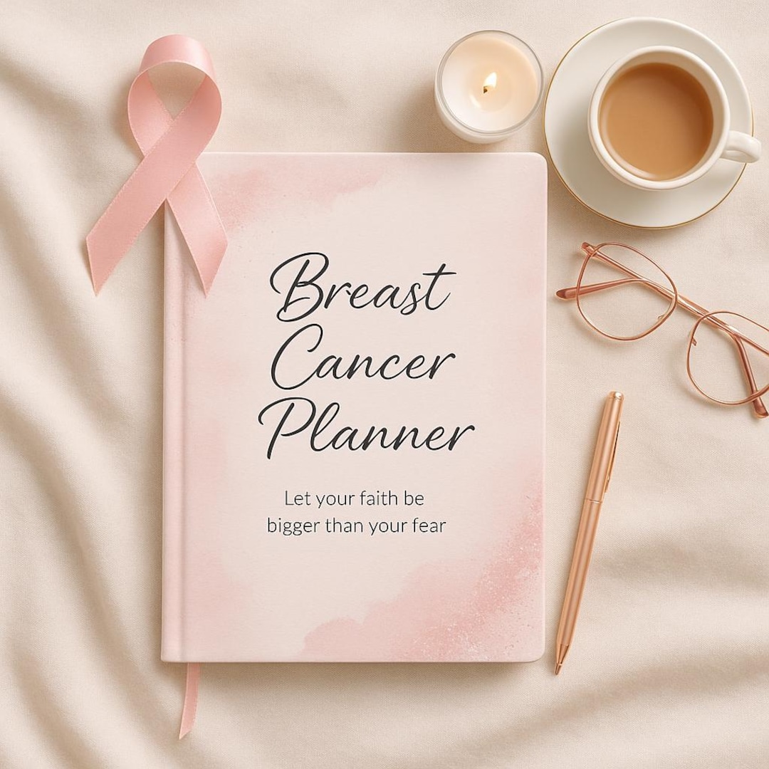 Breast Cancer Printable Planner | 44-page Digital Journal | Medical ...