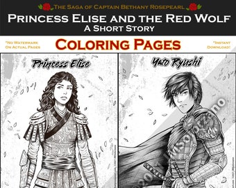 Short Story Coloring Pages