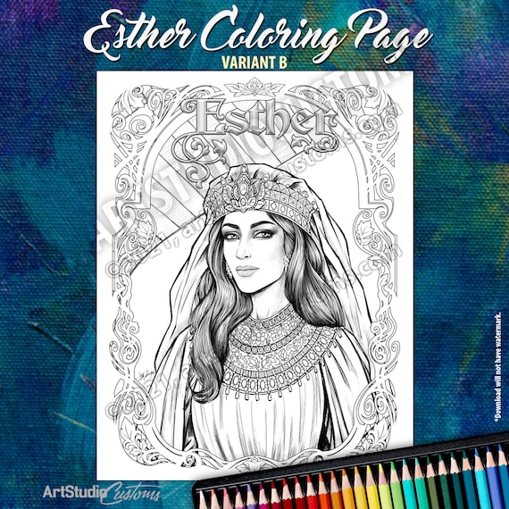 Queen Esther Coloring Pages And Games [2025]