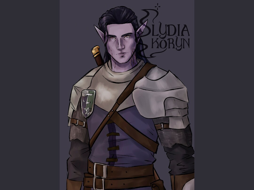 Half-body Character Art Commission for Dnd & Rpgs - Etsy