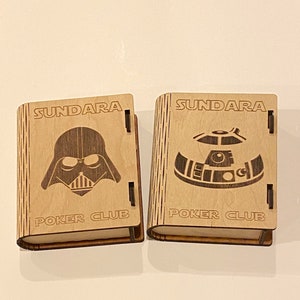 Personalized, Laser Cut Playing Card Box - Etsy