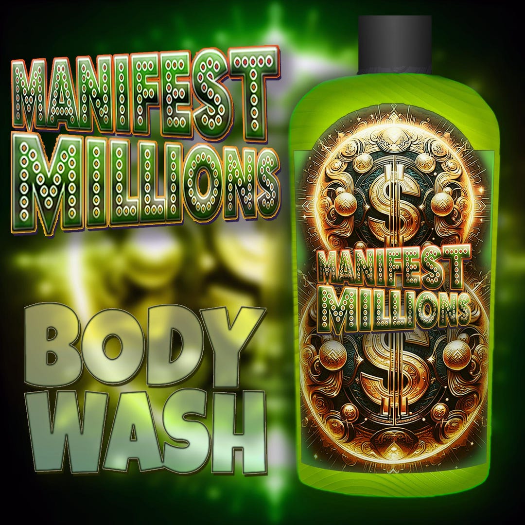 MANIFEST MILLIONS Body Wash Spiritual Aid to Attract Abundance and ...