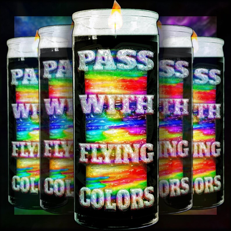 PASS With FLYING COLORS™ Candle and Oil to Improve Test Scores, Pass ...