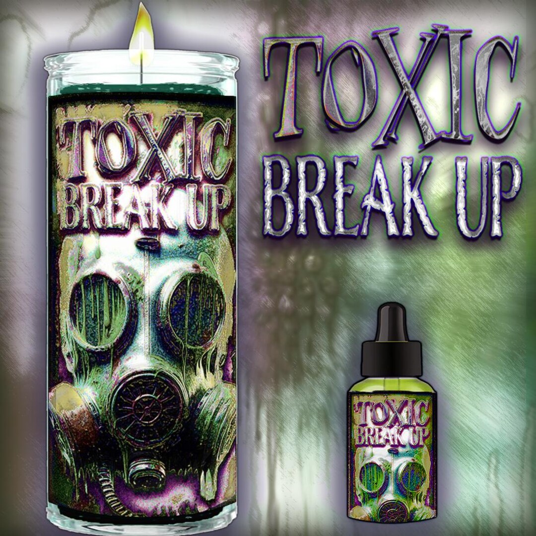 TOXIC BREAK UP Ritual Candle and Oil to Break up a Couple That Should ...