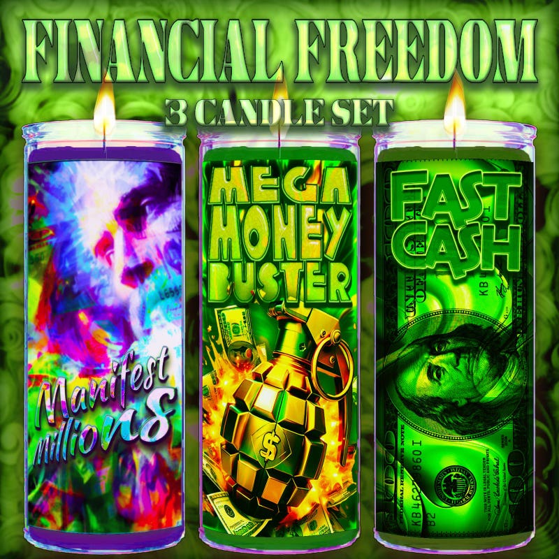 Money Candles - Etsy
