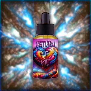 RETURN TO ME Fixed Ritual Candle and Oil to Increase Elements of ...
