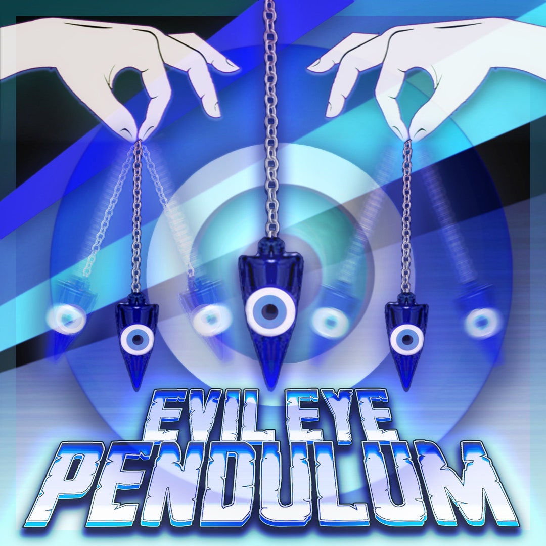 EVIL EYE PENDULUM Set Step Into the Realm of Pendulum Divination, Ask Questions About Health ...