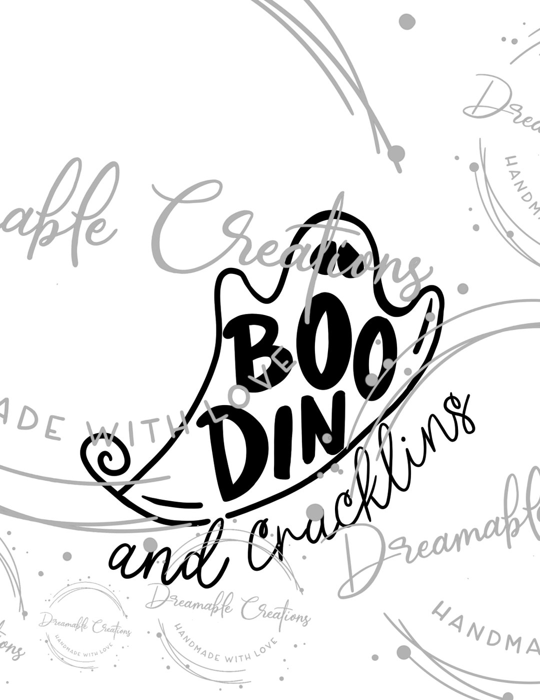 Boodin and Cracklins | Digital File - Etsy
