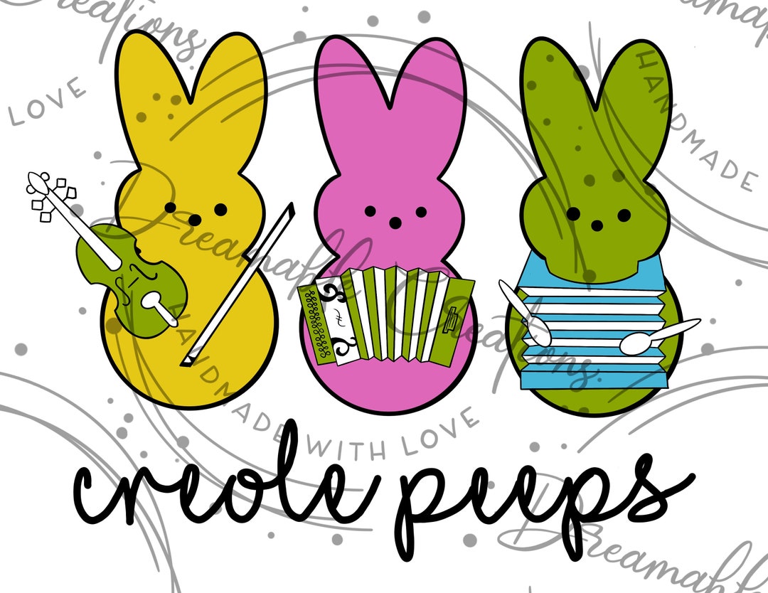 Creole Peeps | Easter Design | PNG | Sublimation - Etsy