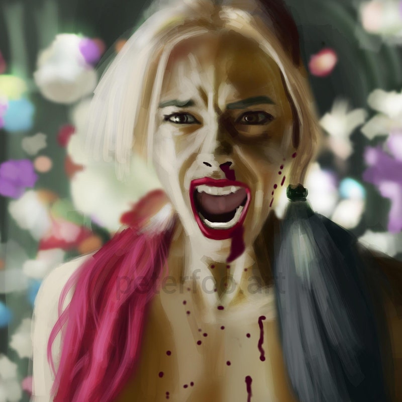 Dc Comics Harley Poster - Etsy