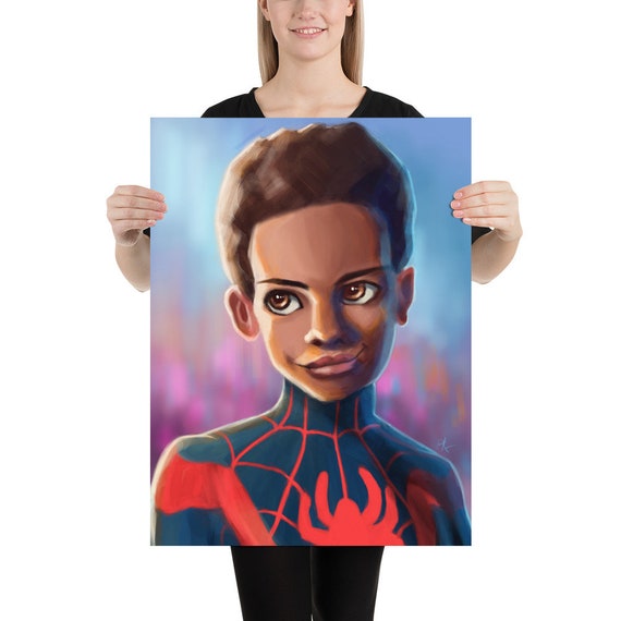 マイルズ・モラレスのポスター - スパイダーマンと彼の マイルズ・モラレスのポスター - スパイダーマンと彼の