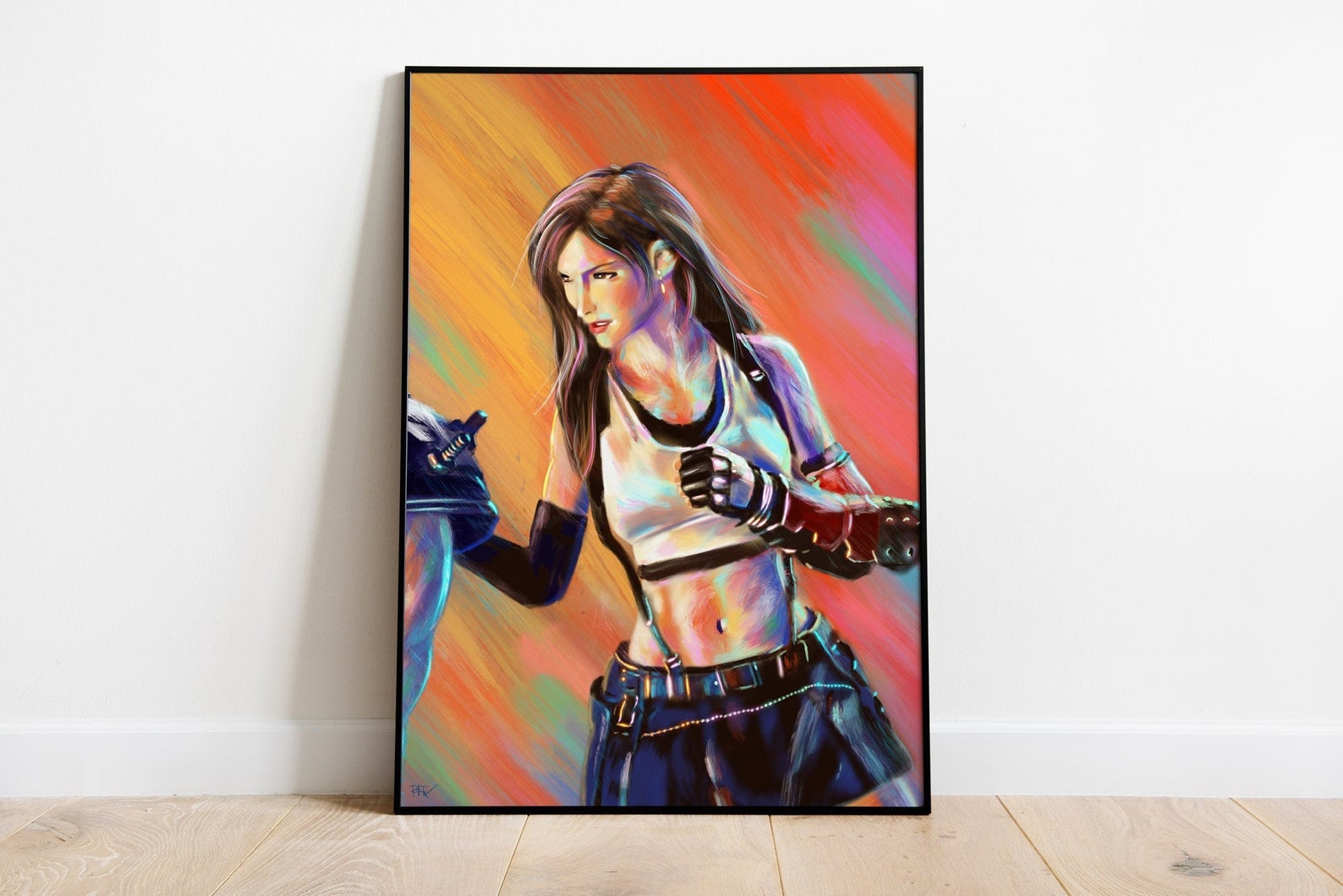 Tifa Lockhart Art Print Final Fantasy VII Remake Tifa - Etsy