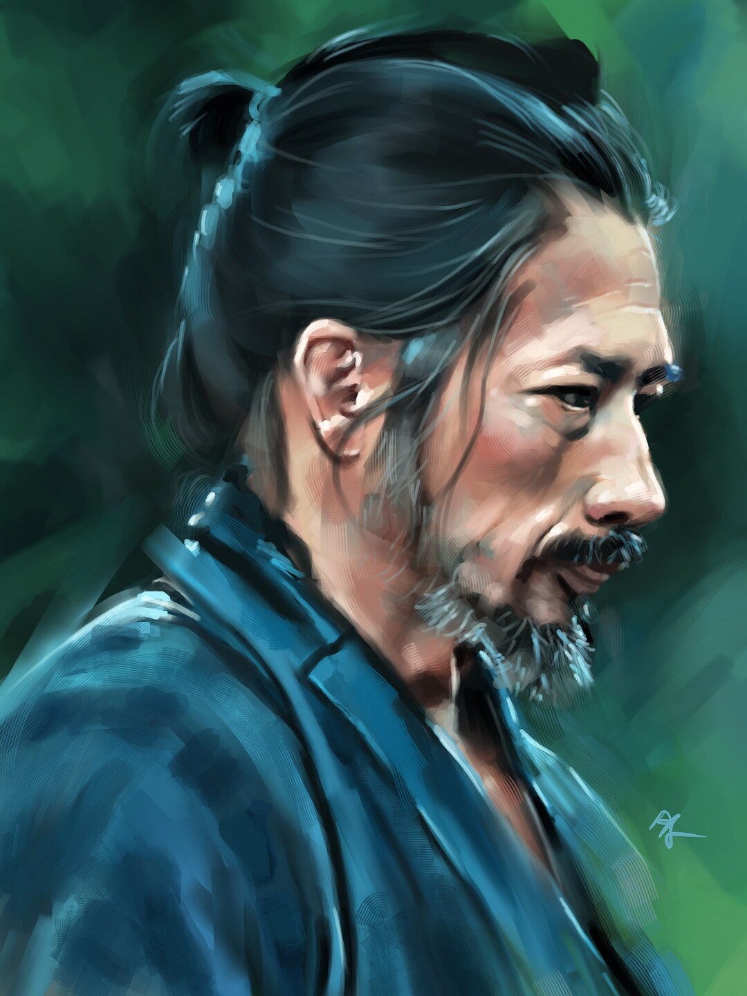 Shogun Art Print - Hiroyuki Sanada - Shogun Poster - Etsy