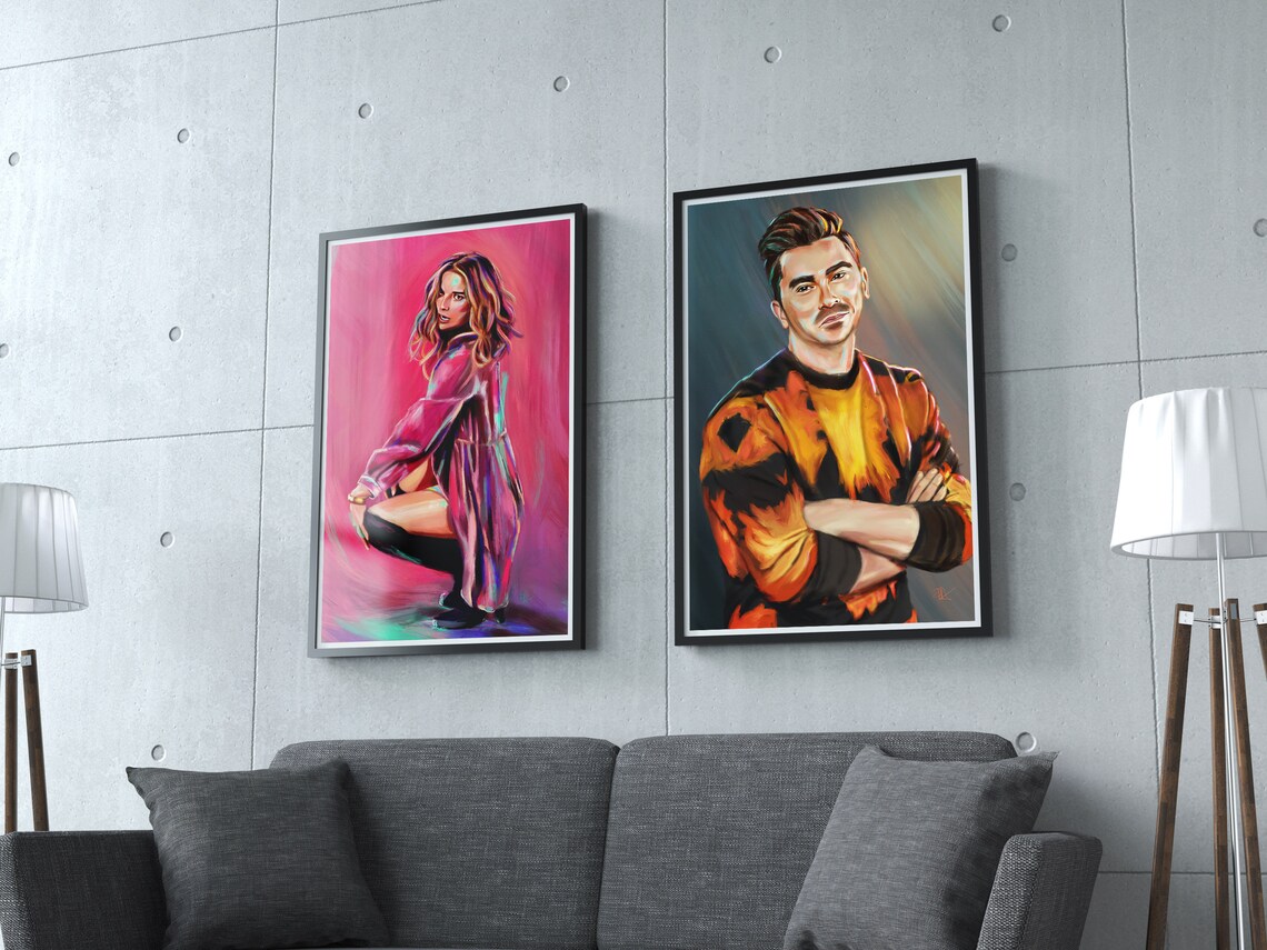 A Little Bit Alexis Alexis Rose Art Print Schitt's - Etsy